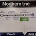 Northern Line Tube Map - Etsy UK