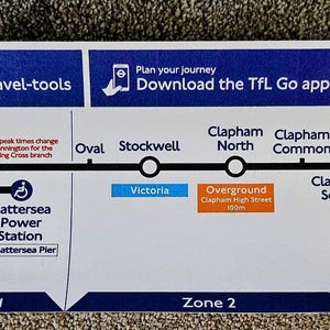 Northern Line Tube Map - Etsy