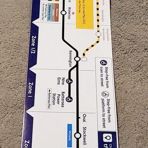 Northern Line Tube Map - Etsy