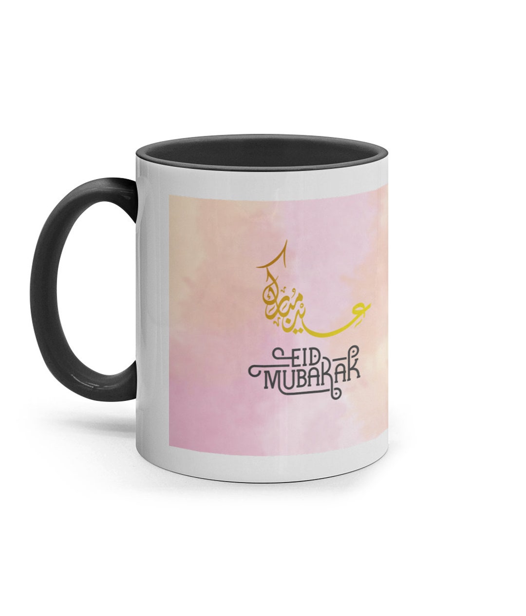 Eid Mubarak Aid Mug 2023 Two Toned 10oz Mug Inner Color Mug - Etsy