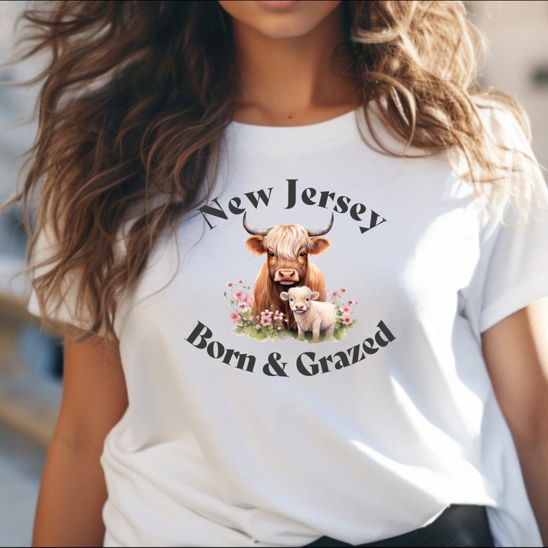 New Jersey Shirt, Funny NJ T-shirt, Womens NJ Shirt, State of New ...