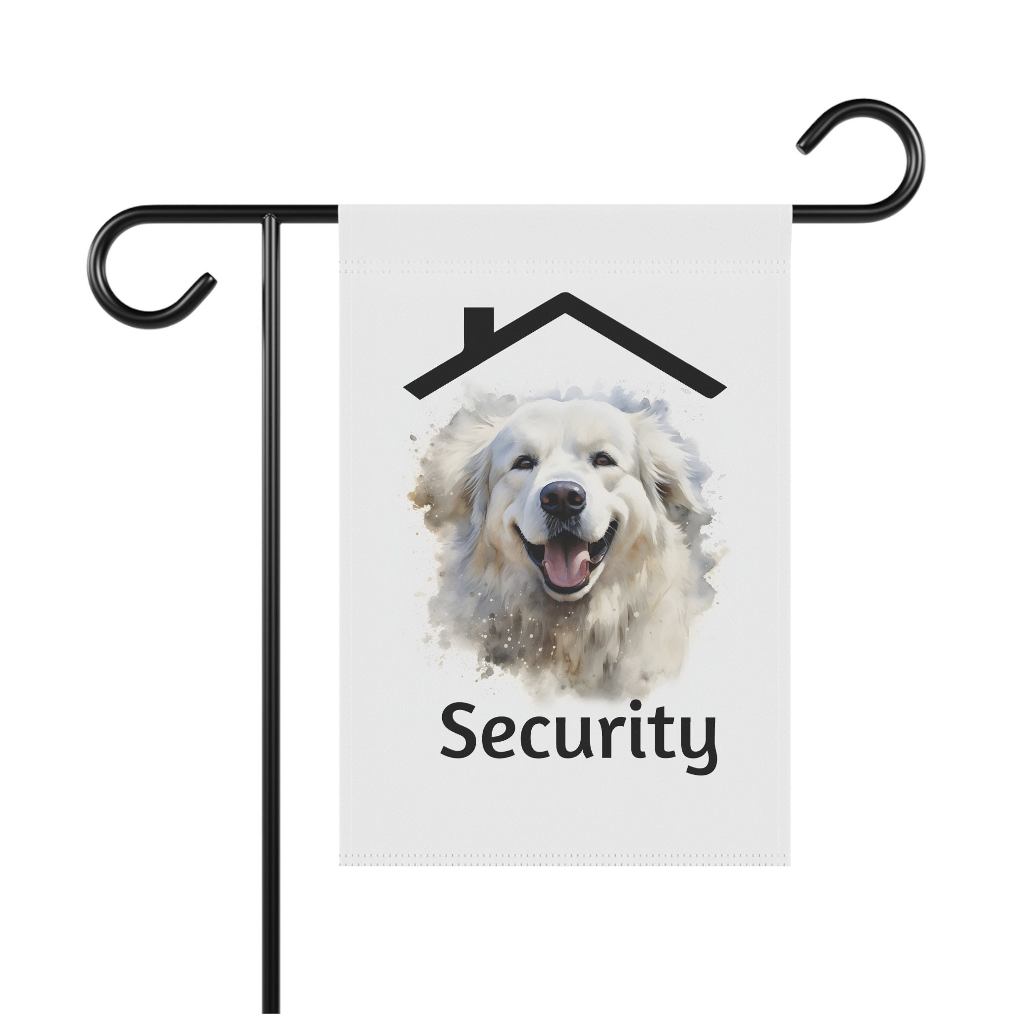 Great Pyrenees Spring Garden & House Banner - Etsy