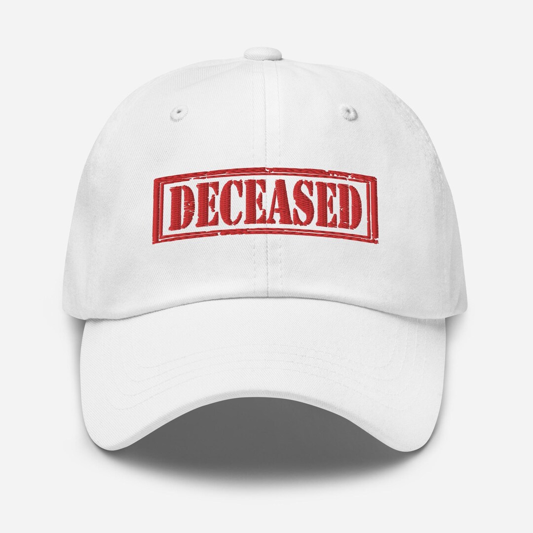 Deceased Hat - Etsy