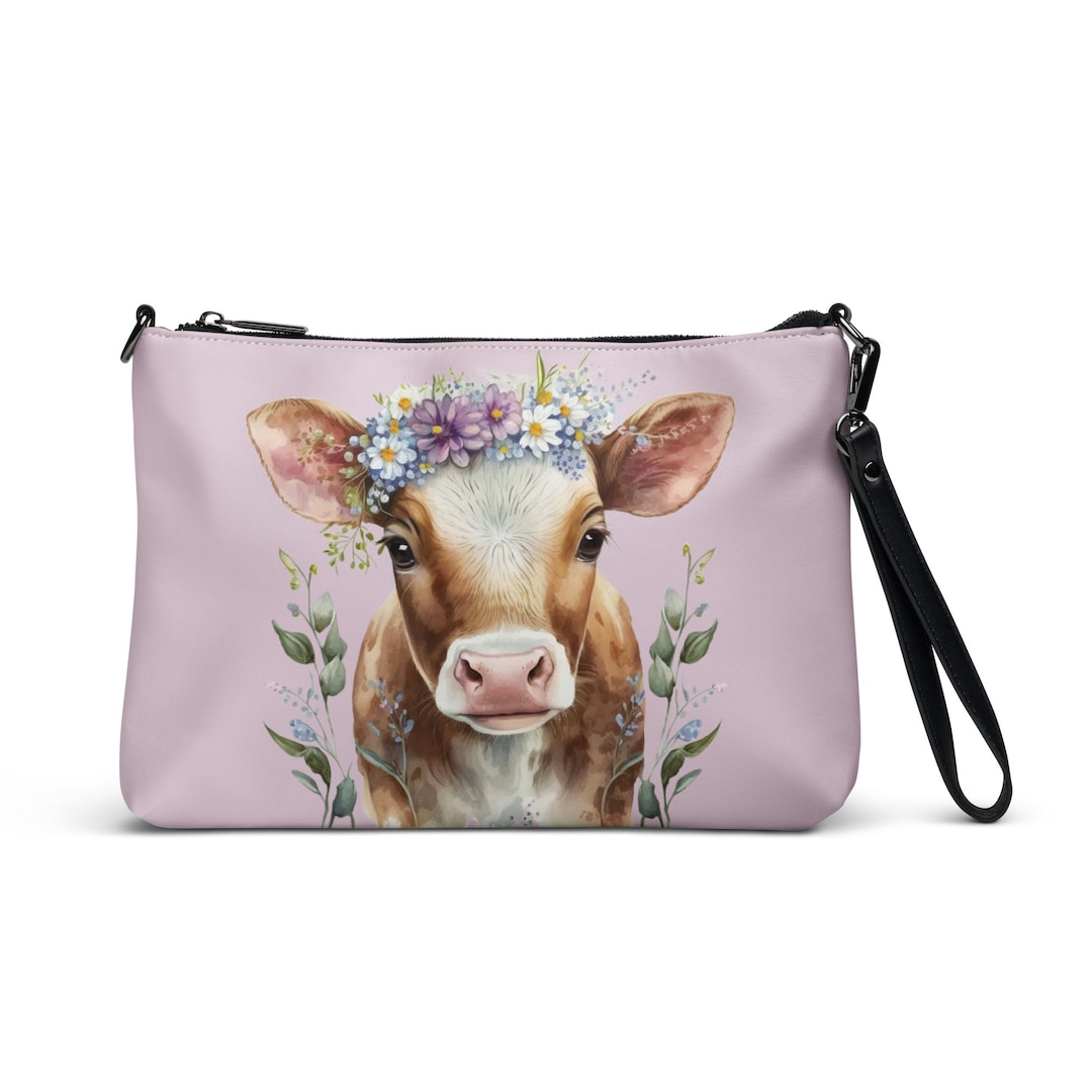 Cow Crossbody Bag/cow Purse/cow Clutch Bag/over the Shoulder - Etsy
