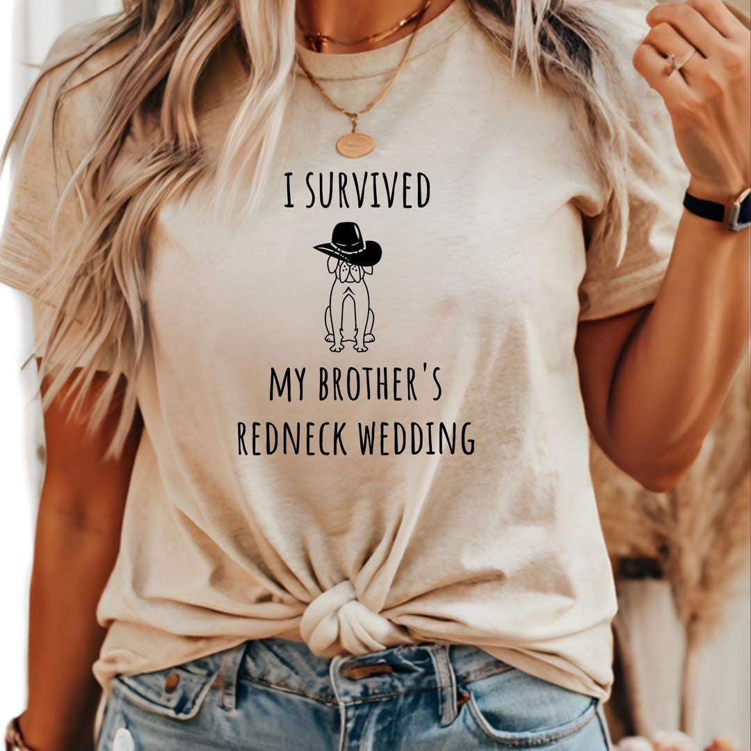 Brother Wedding Gift, Funny Wedding T-shirt, Sister of the Groom Shirt ...