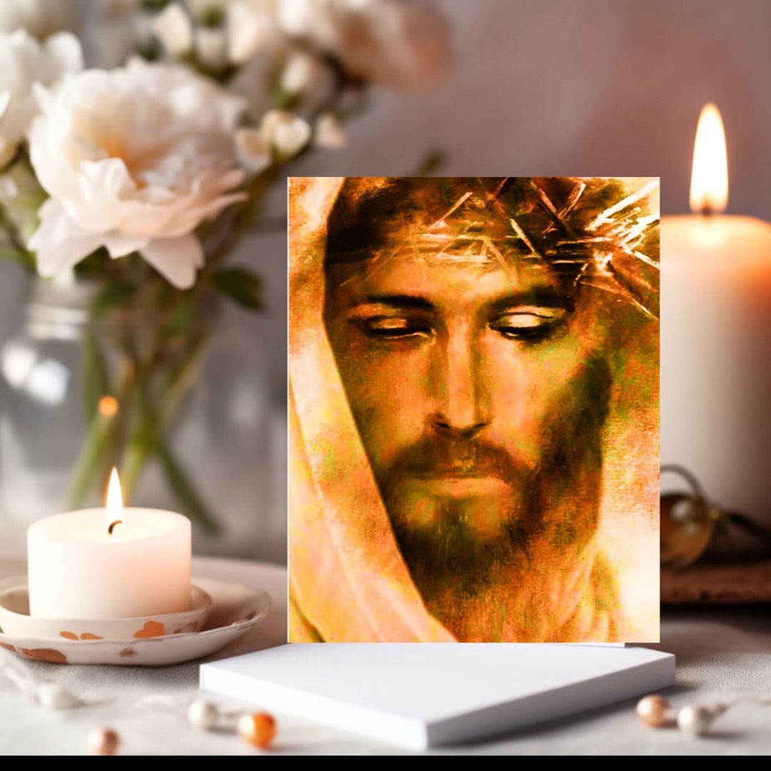 Scripture Cards/bible Card/christian Cards/card Jesus Fear Not for I Am ...