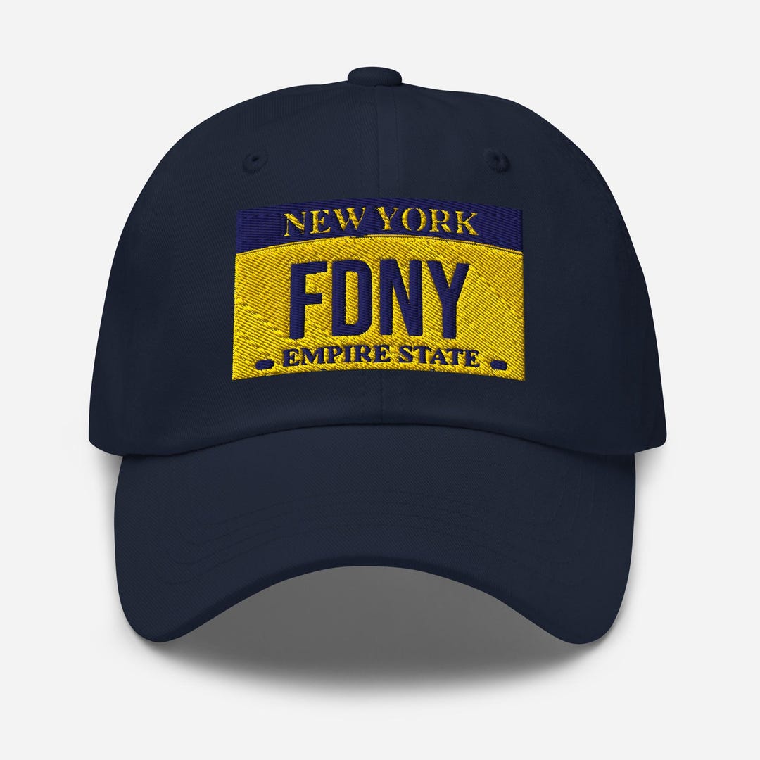 New York State Dad Hat: License Plate Design - Etsy