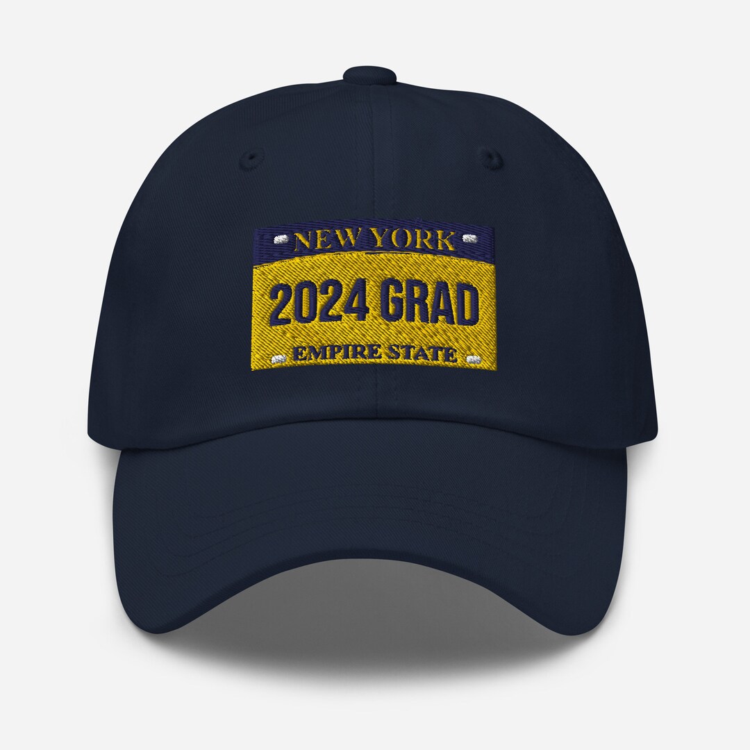New York 2024 Graduation Embroidered Baseball Cap Hat - Etsy
