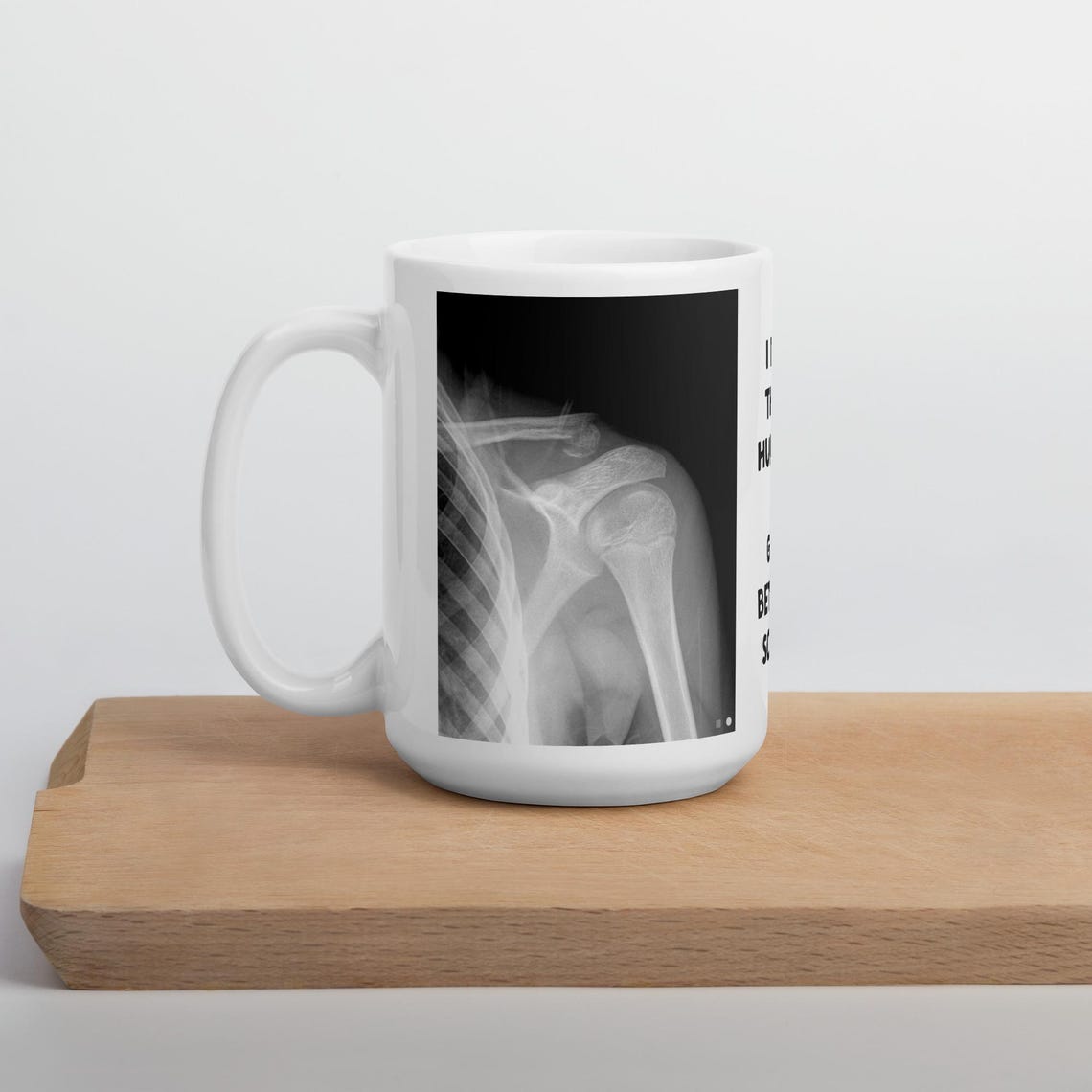 Shoulder Surgery Mug, Funny Get Well Mug, Shoulder Injury Gift ...
