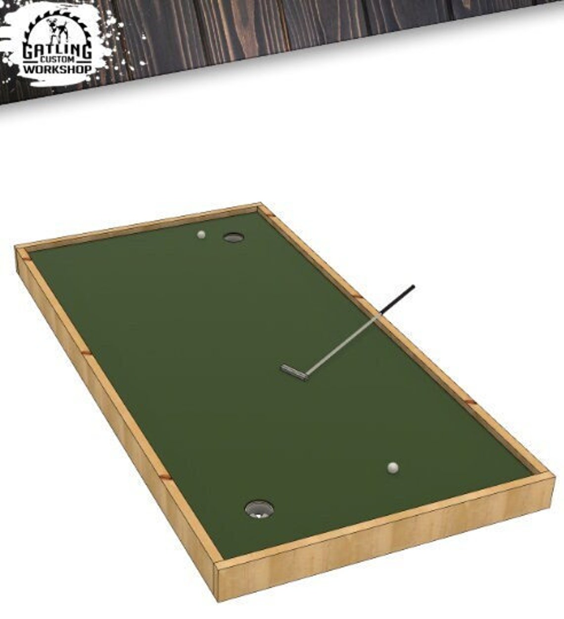 DIY Putting Green Plans - Etsy