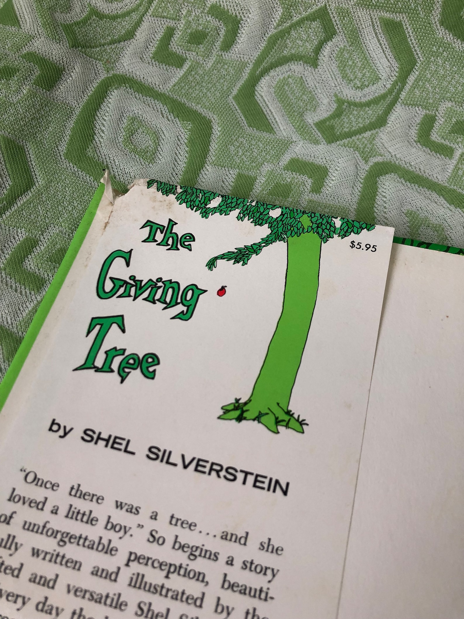The Giving Tree by Shel Silverstein 1964 Later Printing - Etsy