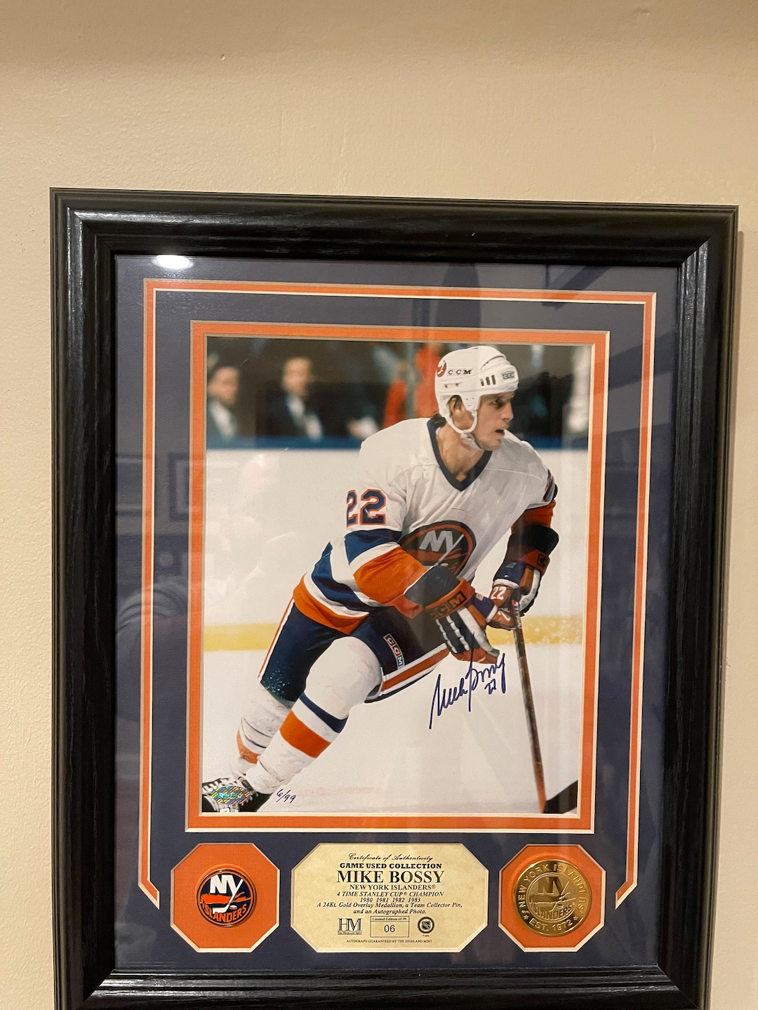 Mike Bossy New York Islanders Autographed 8x10 Photo - Etsy