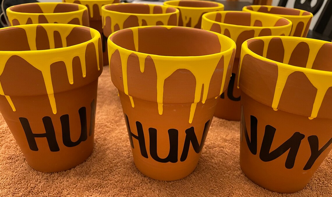 Winnie the Pooh Hunny Pot - Etsy