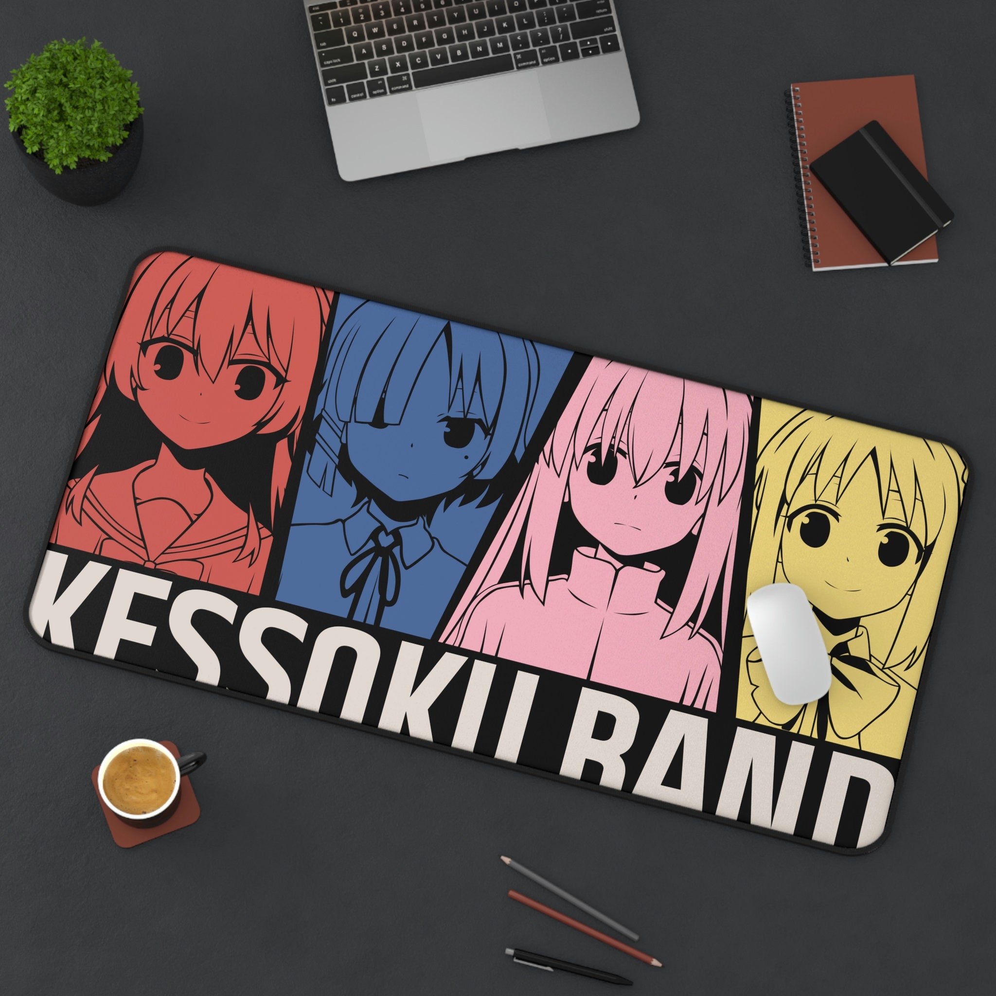 Bocchi the Rock Desk Mat Bocchi Anime Bocchi Mousepad - Etsy Canada