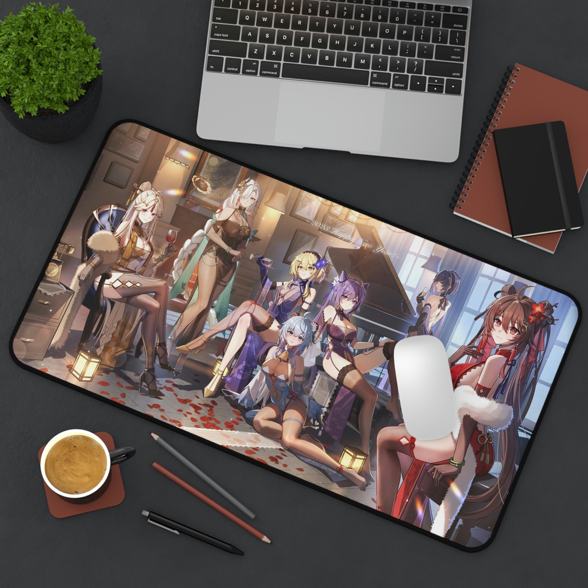 Genshin Impact Girls Desk Mat