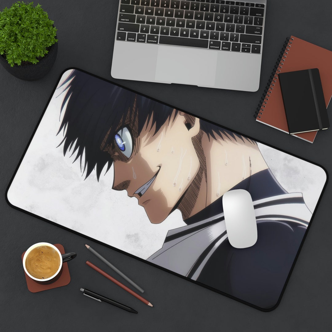 Blue Lock Desk Mat - Blue Lock Mousepad - Blue Lock Desk Mat - Anime ...