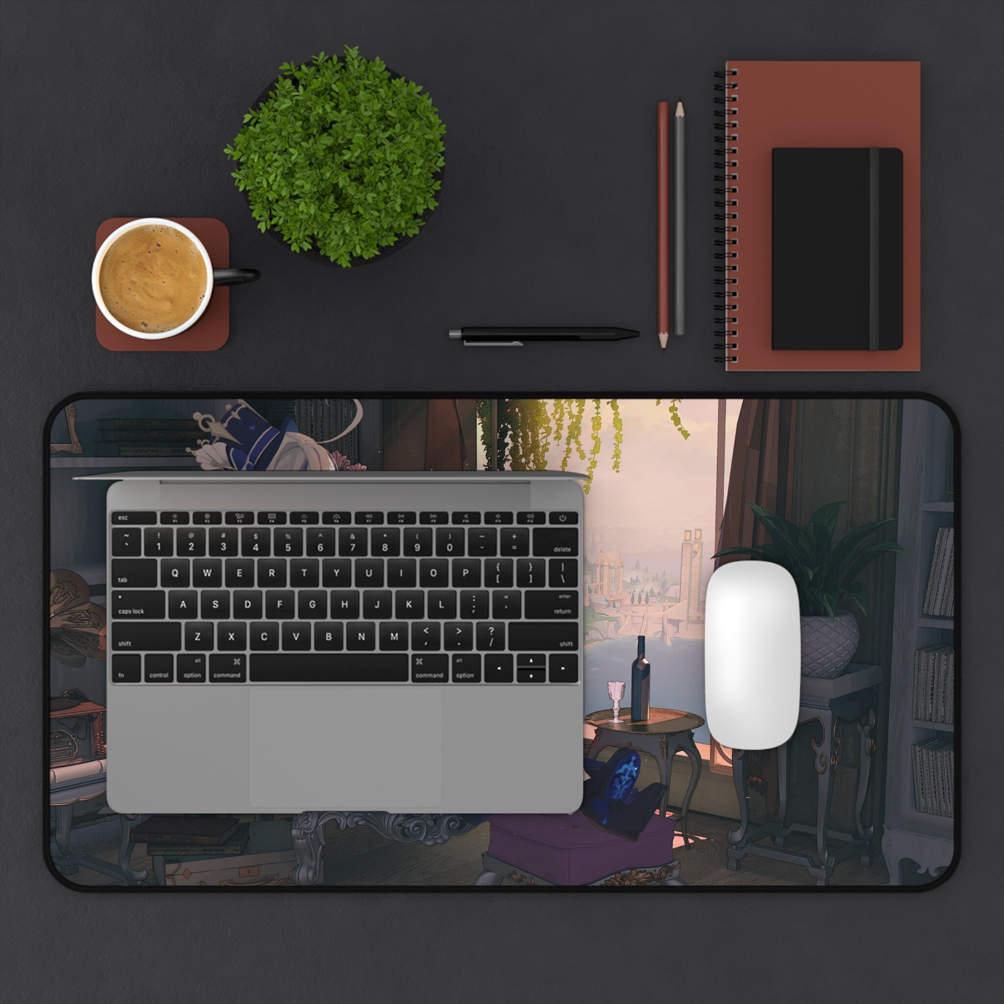 Furina Desk Mat Genshin Impact Mousepad Genshin Impact - Etsy