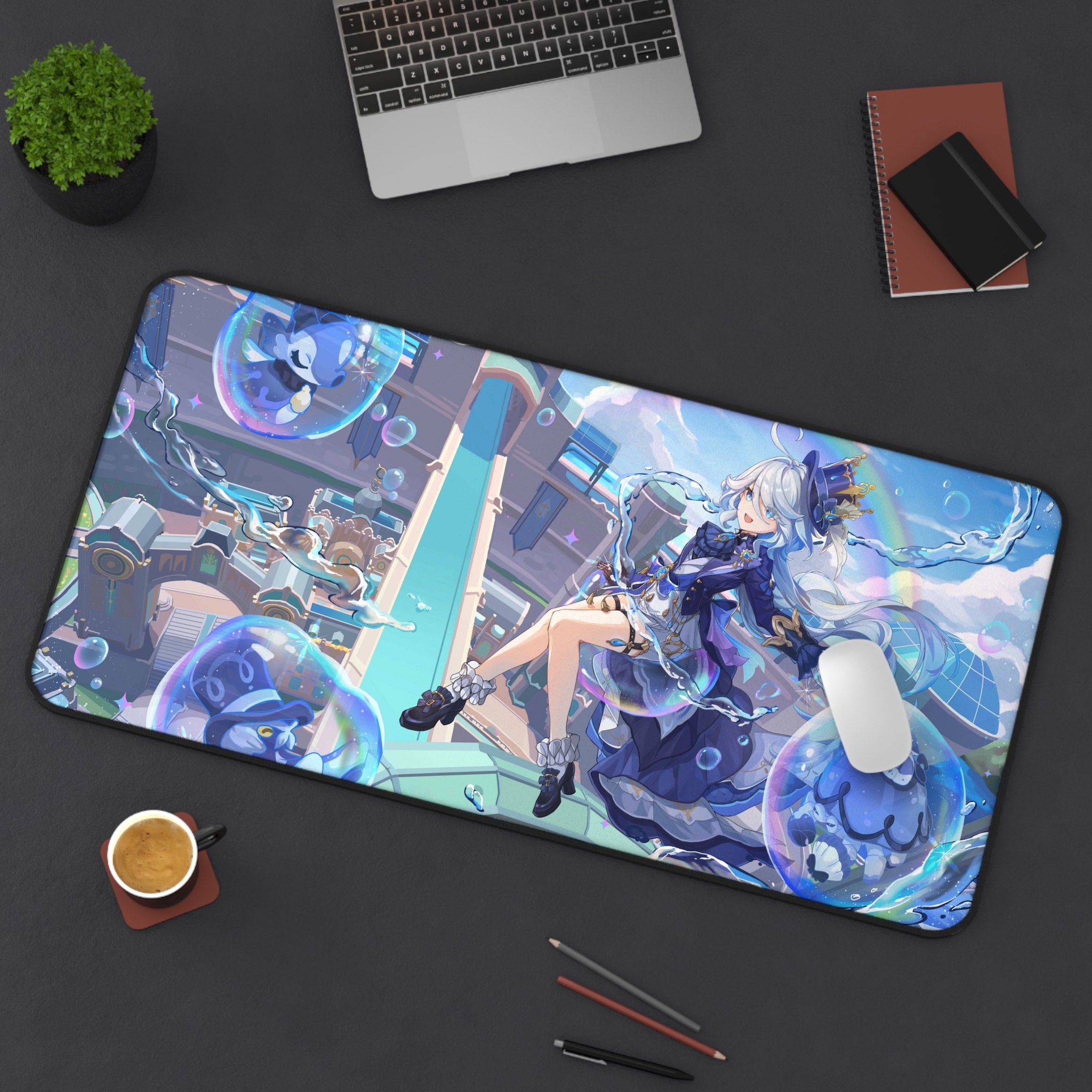 Furina Desk Mat Genshin Impact Mousepad Genshin Impact - Etsy Australia