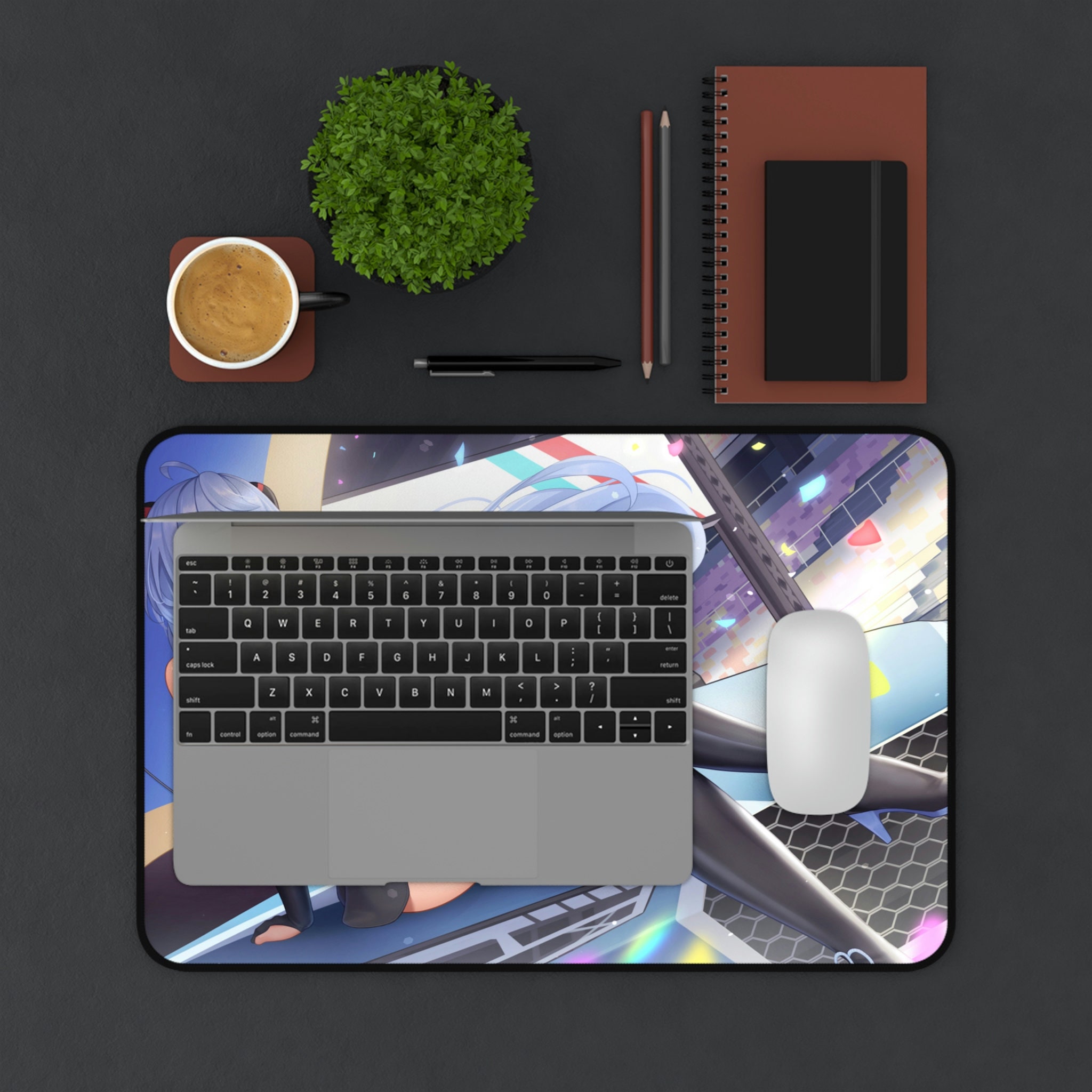 Ganyu Desk Mat Genshin Impact Genshin Impact Mousepad Yelan Mousepad ...