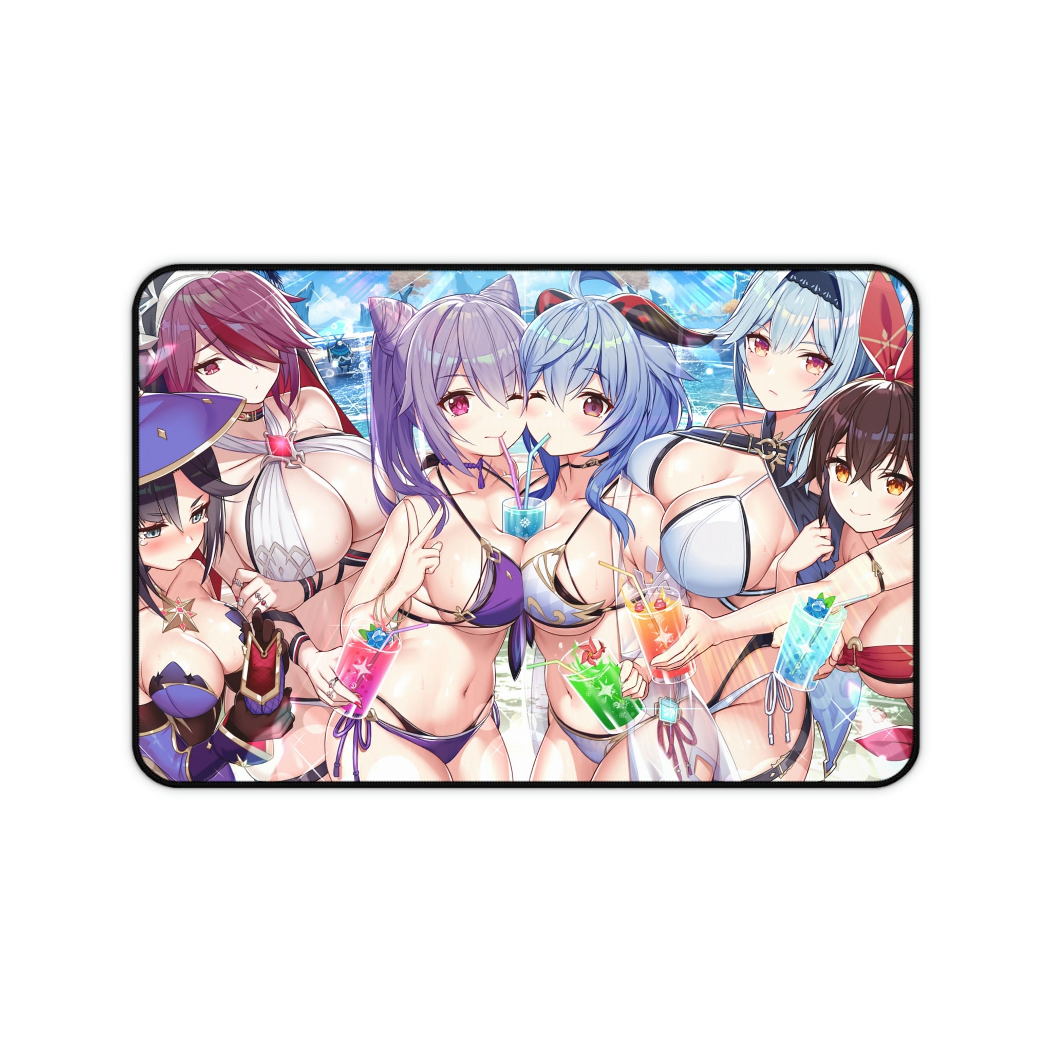 Genshin Impact Girls Desk Mat Genshin Impact Mousepad Genshin Impact Girls Yae Miko Mousepad ...