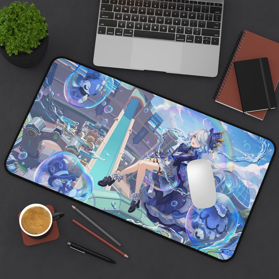 Furina Desk Mat Genshin Impact Mousepad Genshin Impact - Etsy UK