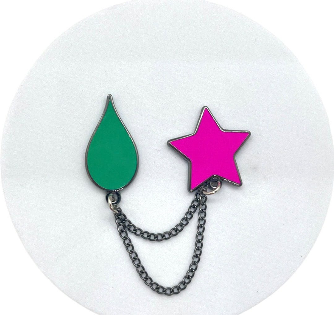 Anime Hunter Magician Chain Enamel Pin HXH - Etsy