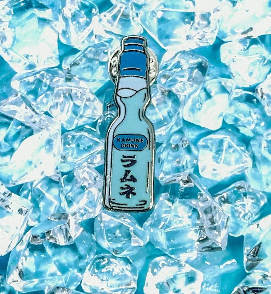 Mini Ramune Japanese Soda Enamel Pin - Etsy