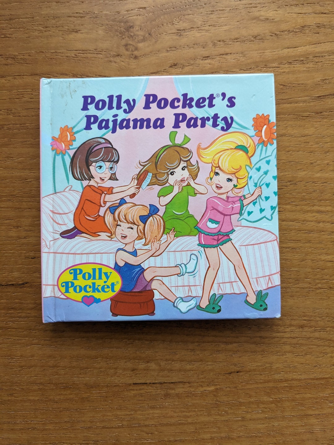 Vintage 1995 Polly Pocket's Pajama Party Book - Etsy
