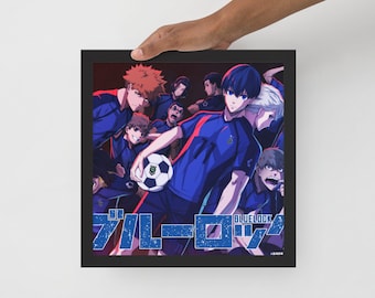 Bluelock Team Poster - Etsy Australia