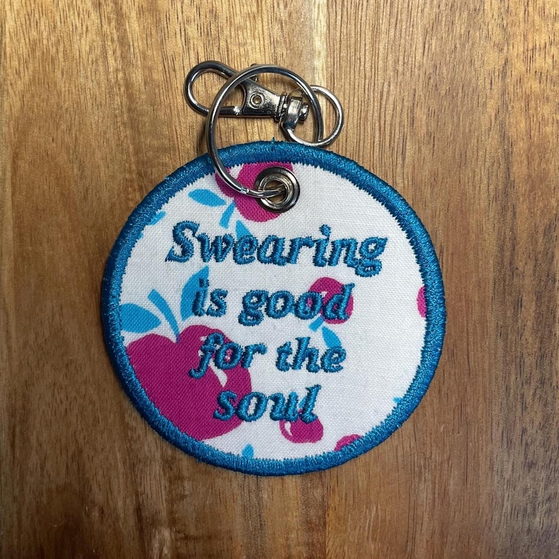 Bristol Slang Keyring 'f*cking Best Babber' Embroidered on Vintage ...