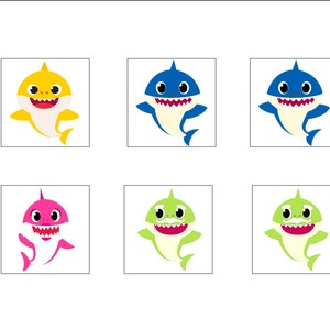 Baby Shark Token Board - Etsy