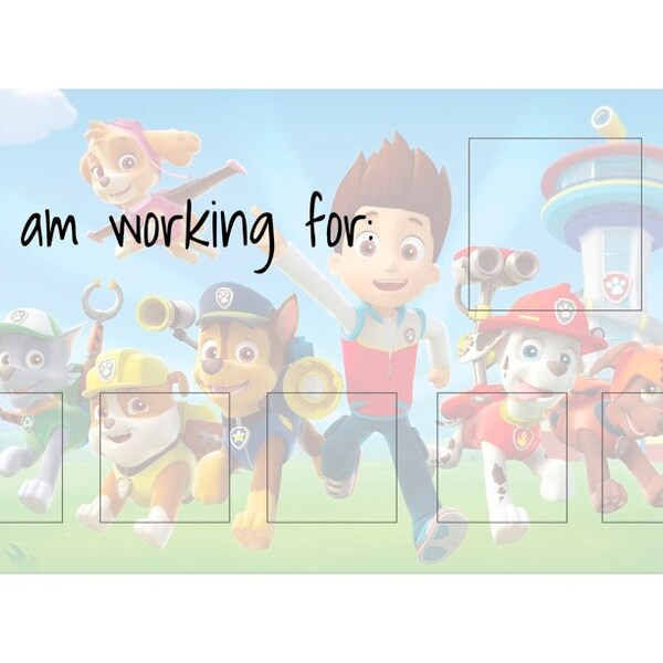 Paw Patrol Token - Etsy Ireland