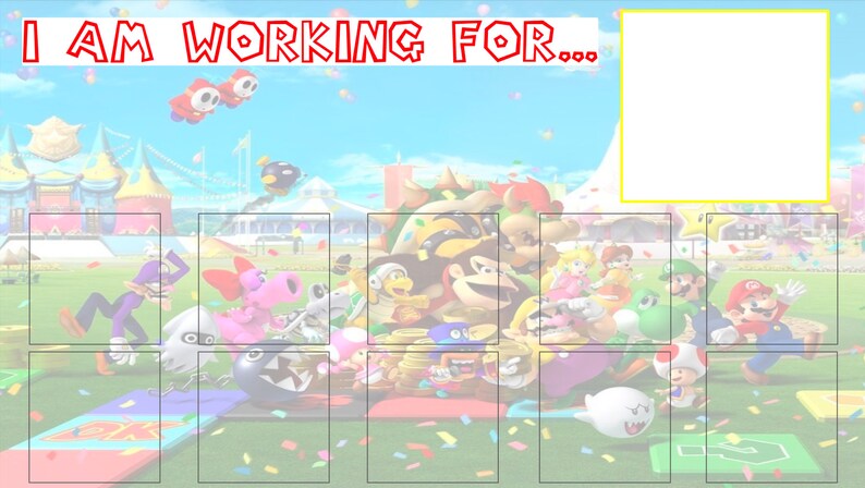 Mario Party Token Board - Etsy