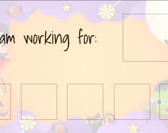 Basic Token Board printable - Etsy