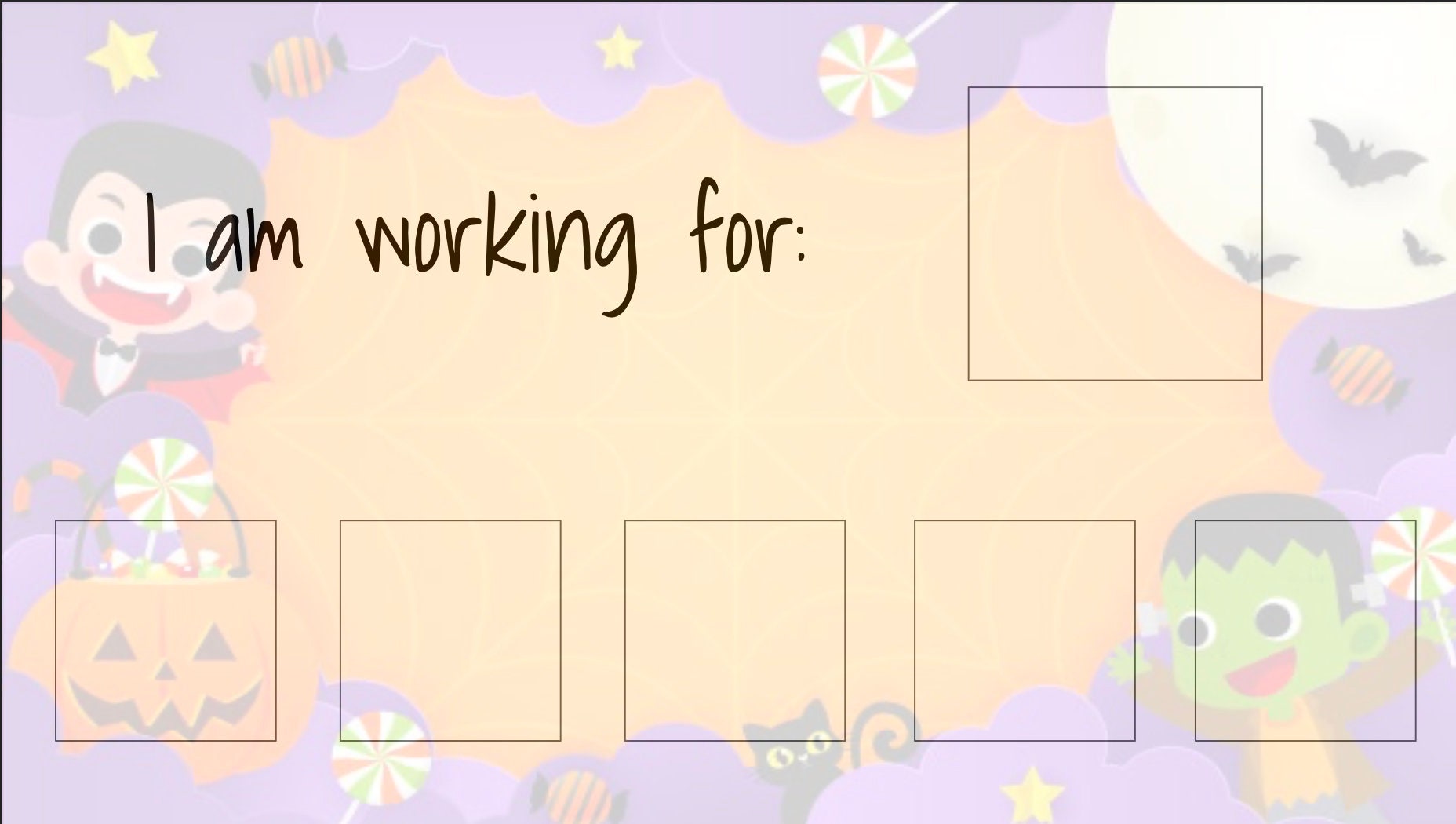 Halloween Token Board - Etsy