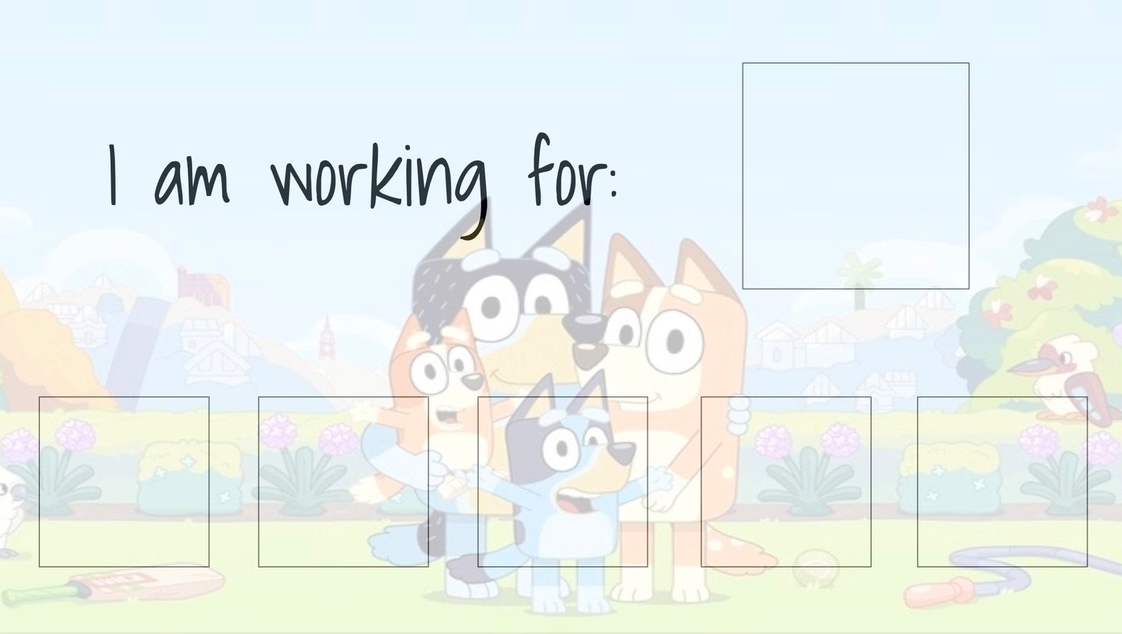 Bluey Token Board - Etsy