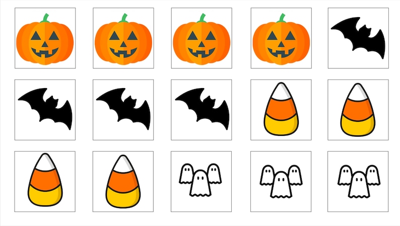 Halloween Token Board - Etsy