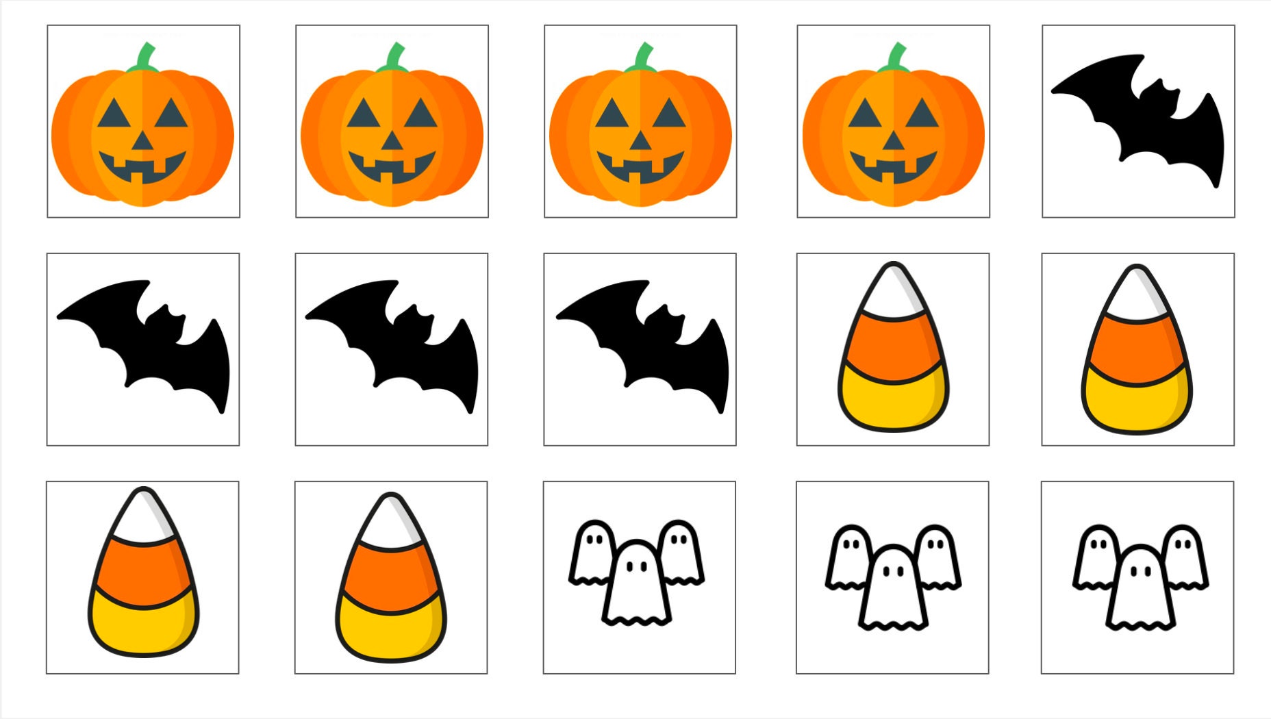 Halloween Token Board - Etsy