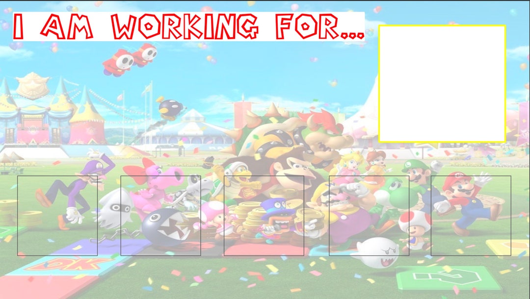 Mario Party Token Board - Etsy