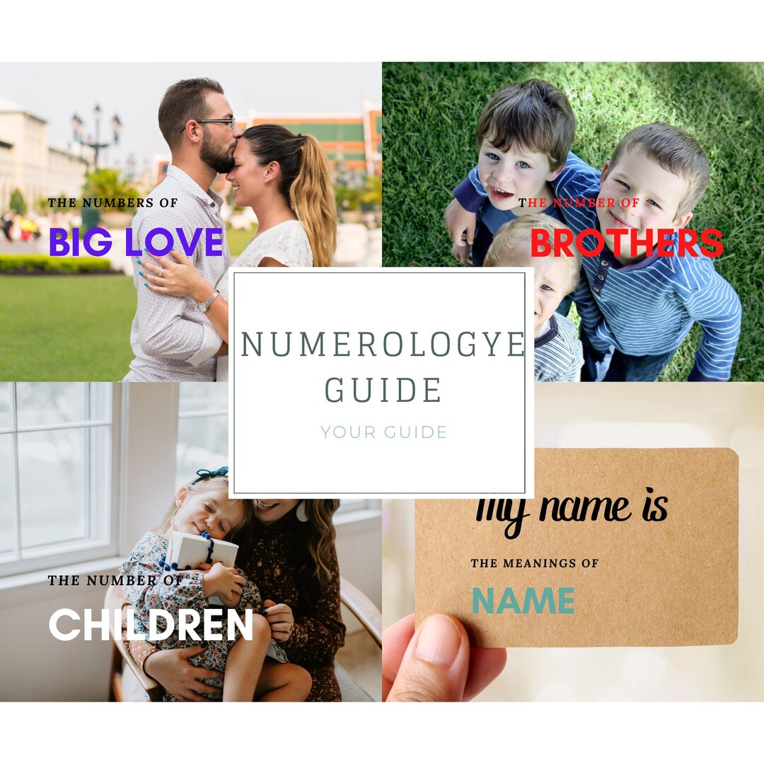 Numerologye Guide,printable Numerology Guide, Learn Numerology,number ...