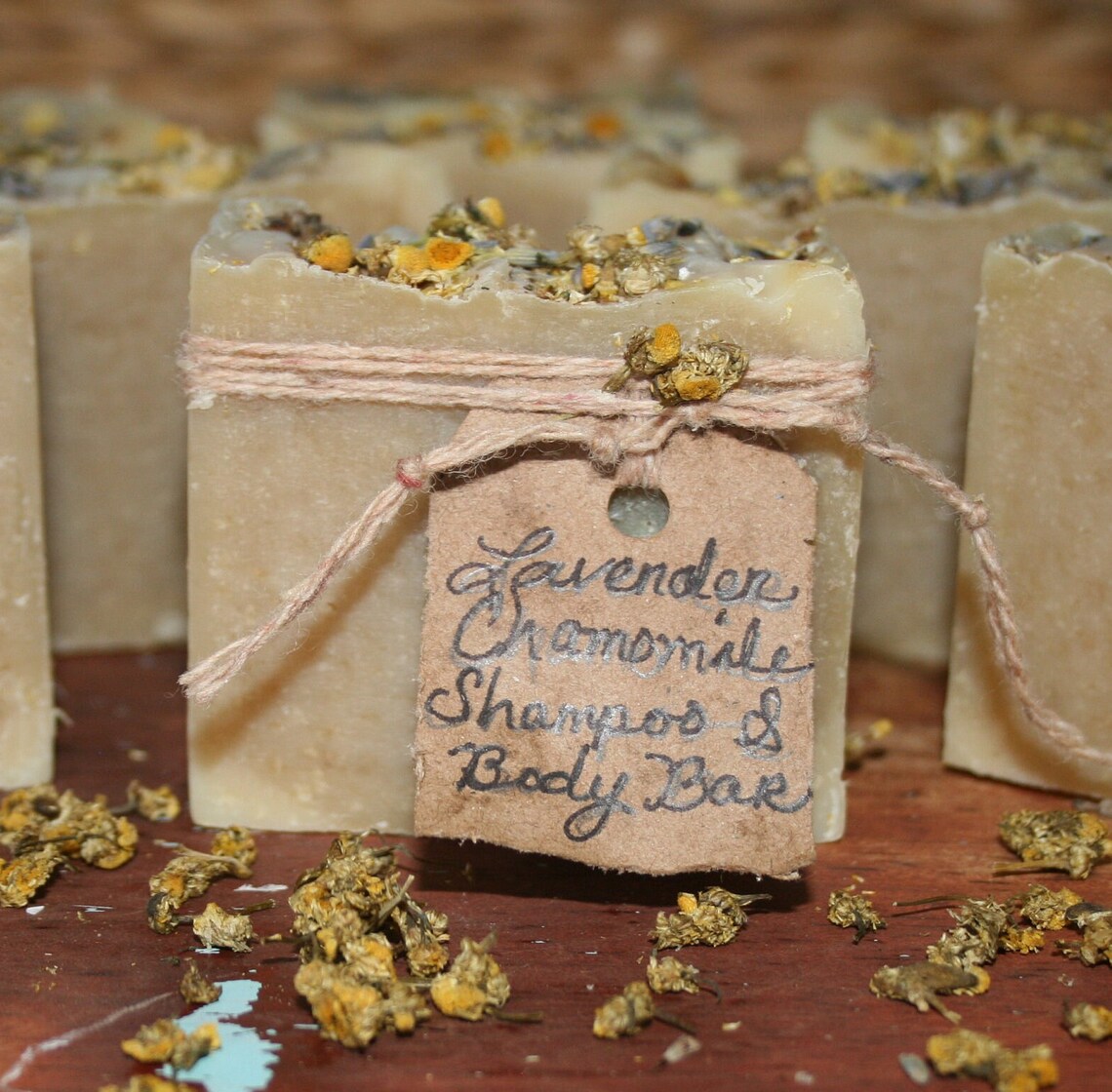 Shampoo/body/bar Soap/organic/natural/vegan/lavender Croatia Chamomile ...