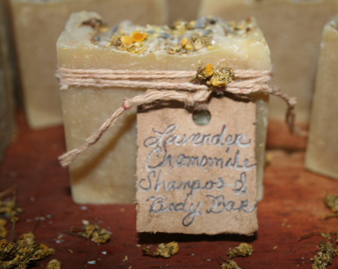 Shampoo/body/bar Soap/organic/natural/vegan/lavender Croatia Chamomile ...