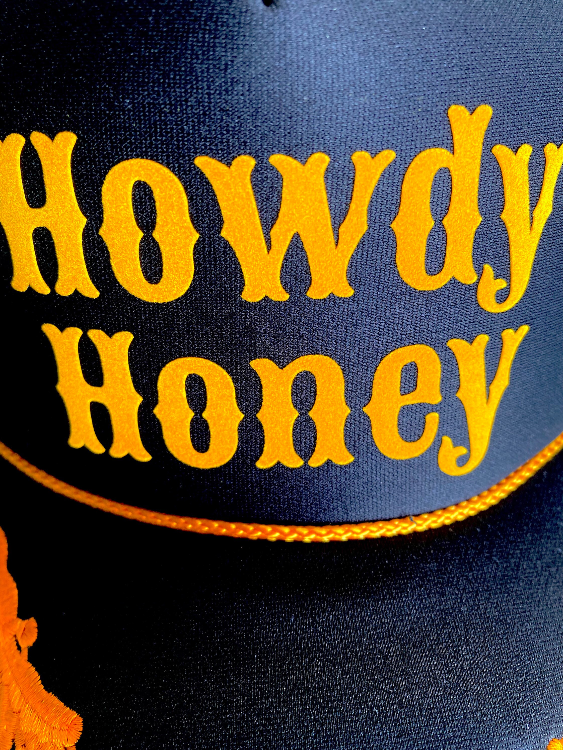 Howdy Honey Retro Trucker Hat - Etsy