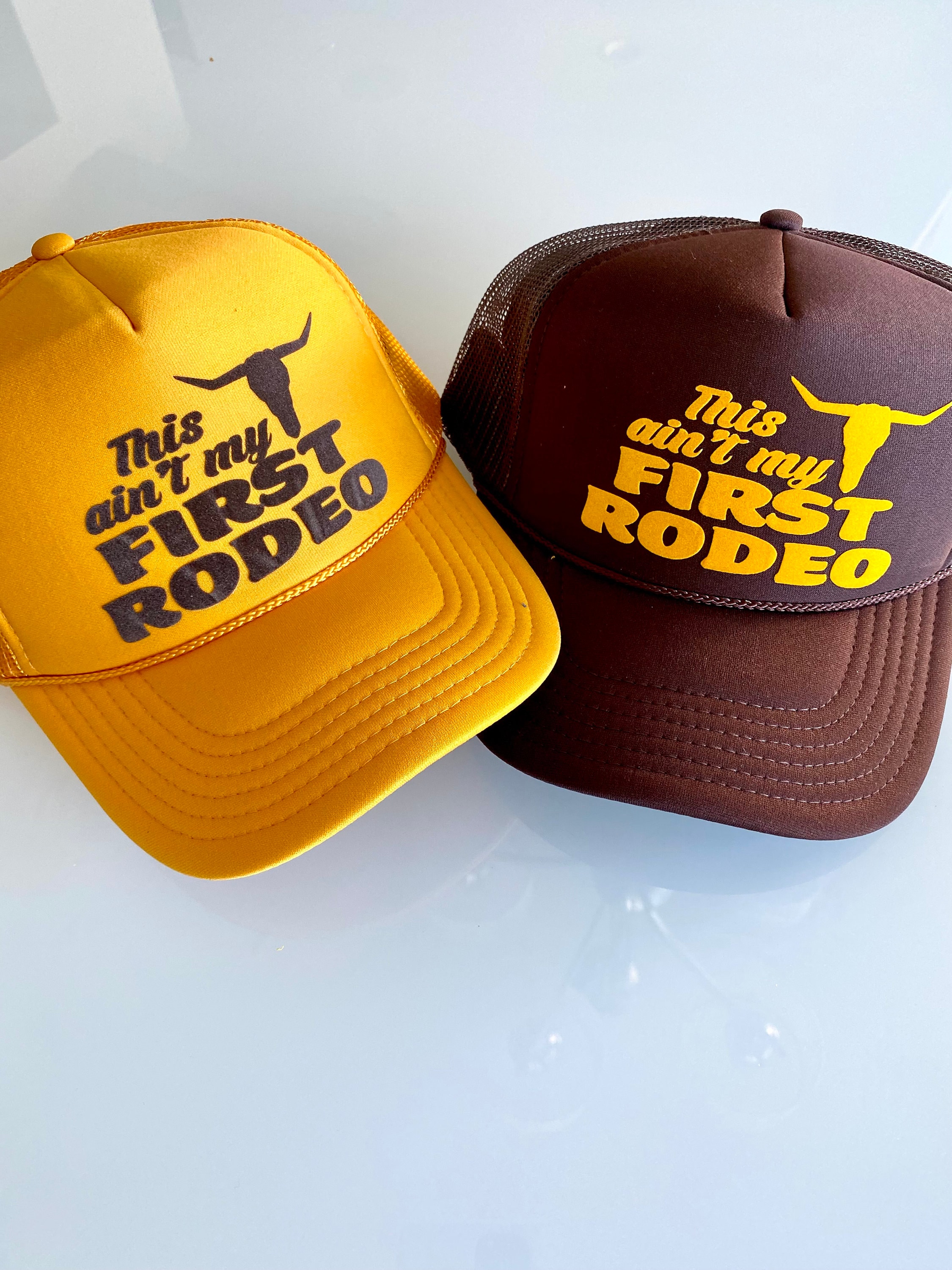 This Ain't My First Rodeo Trucker Hat - Etsy