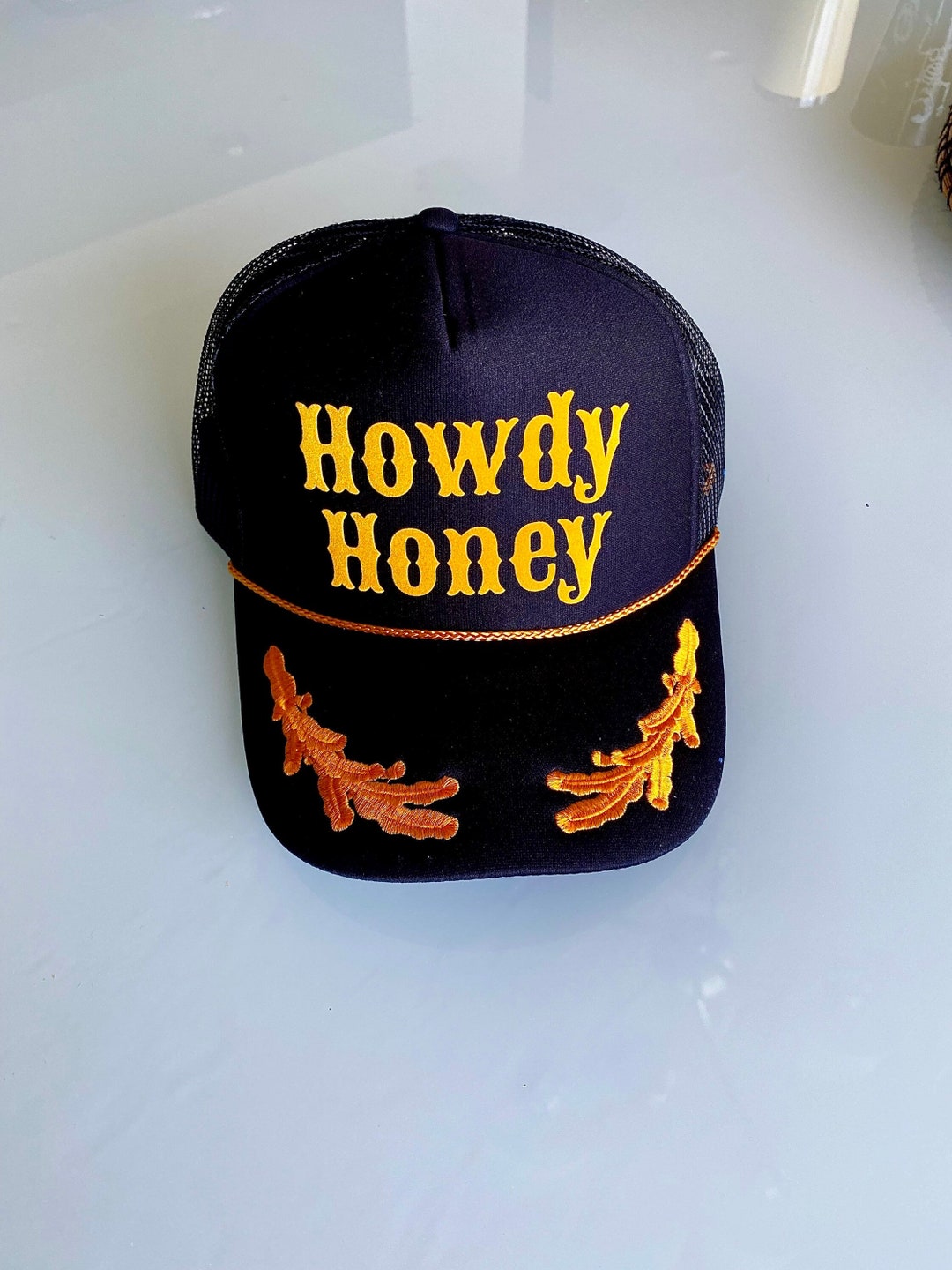Howdy Honey Retro Trucker Hat - Etsy
