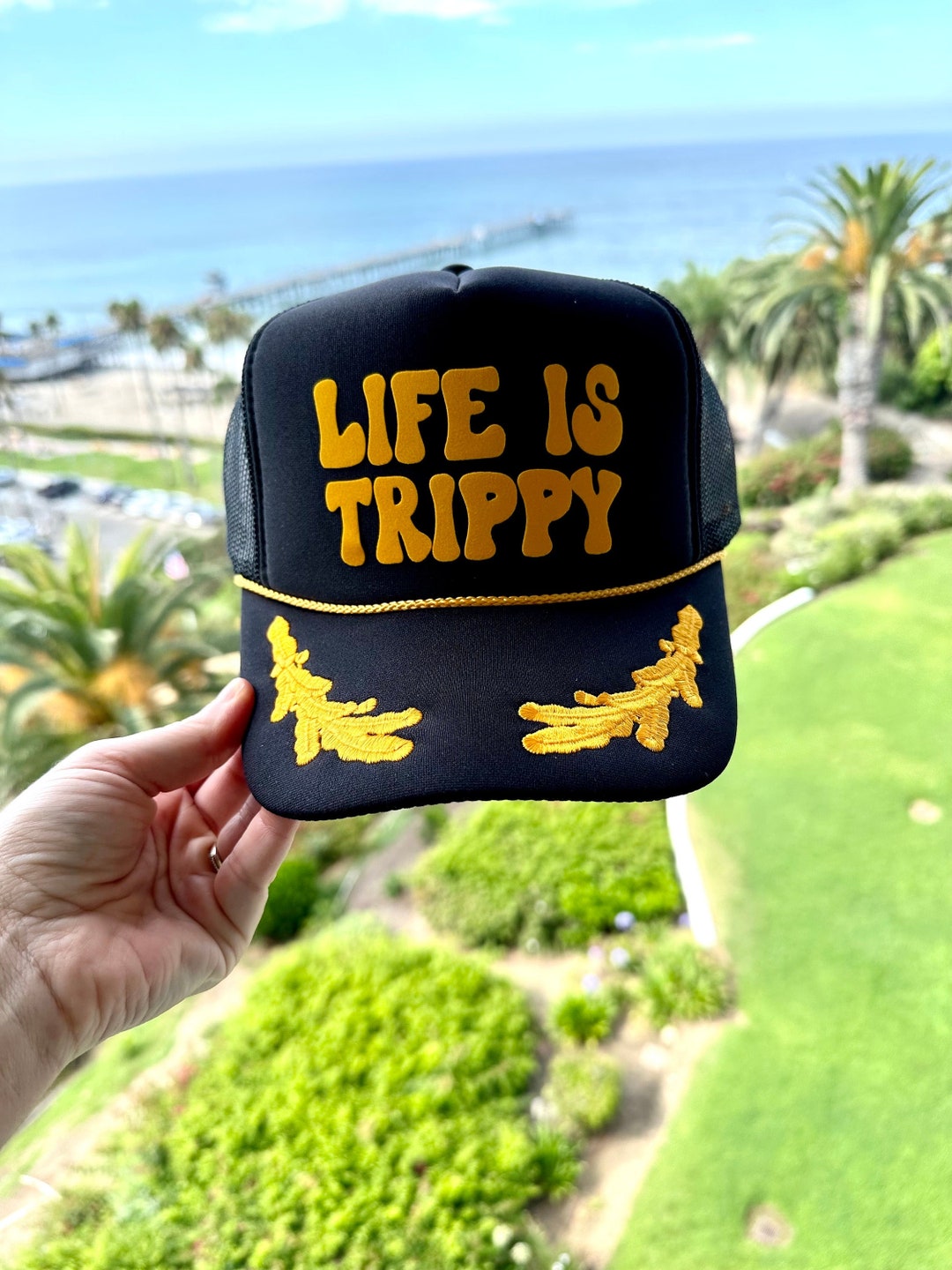 Life is Trippy Retro Trucker Hat - Etsy
