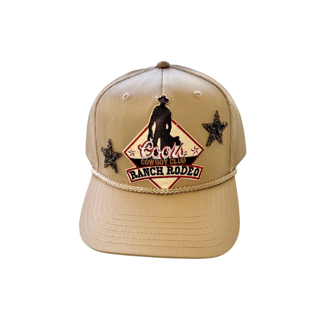 LIMITED Coors Ranch Rodeo Cowboy Club Snapback Trucker Hat - Etsy