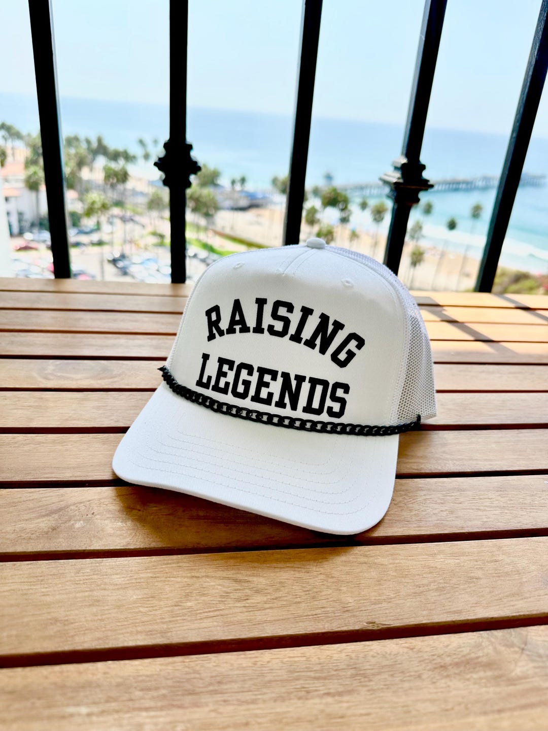 LIMITED Raising Legends White Trucker Hat, Adjustable Hat, Soccer Mom ...
