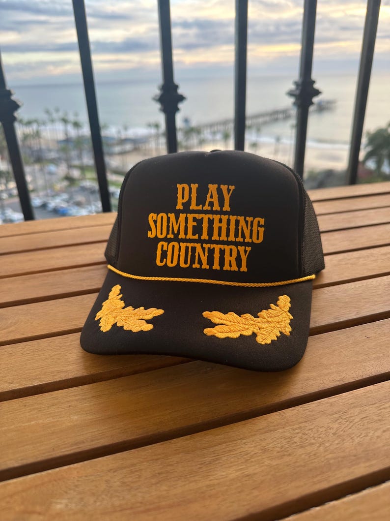 Play Something Country, Trucker Hat - Etsy