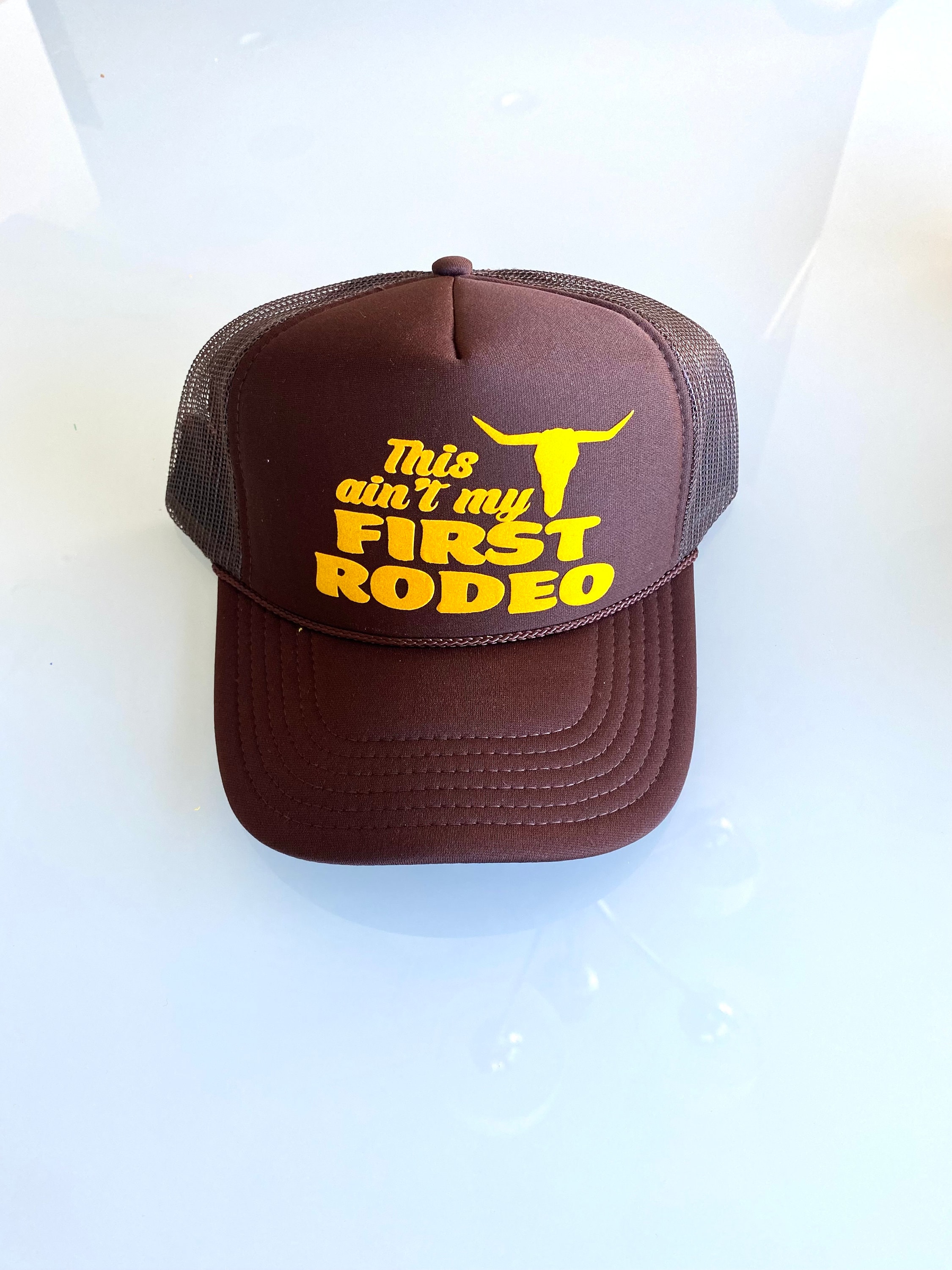 This Ain't My First Rodeo Trucker Hat - Etsy